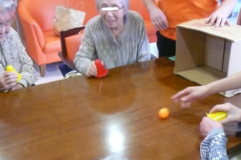 午後のレクレーション・ゲーム | 株式会社みらいさい福祉会 愛光苑